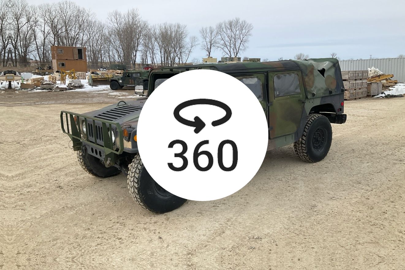 1986 AM General M1097R1 HMMWV 4 Door Soft Top w/Truck Body in Abilene ...